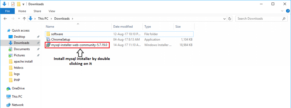 Installing Complete Web Server Step by Step on Windows PC